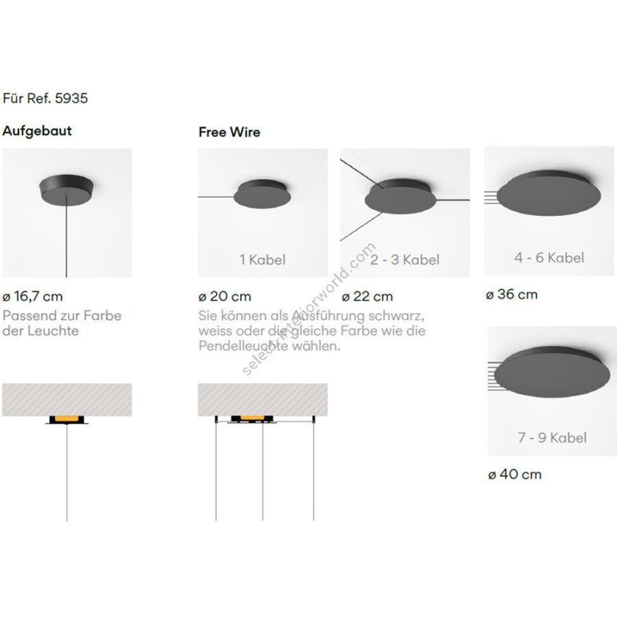 Vibia Flat 5935 Pendant Light Price, buy Online on Select Interior ...