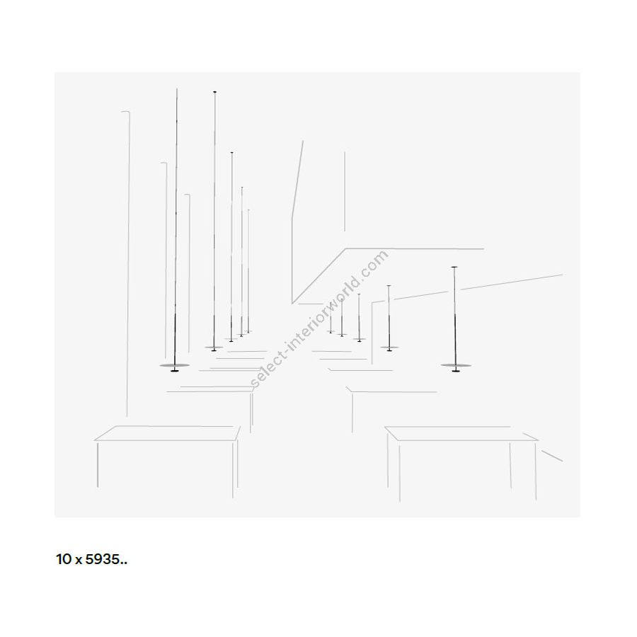 Vibia Flat 5935 Pendant Light Price, buy Online on Select Interior ...