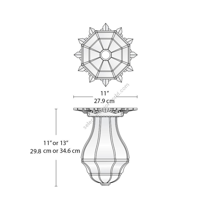 Opera House Unterputz-Deckenleuchte von Boyd Lighting online kaufen