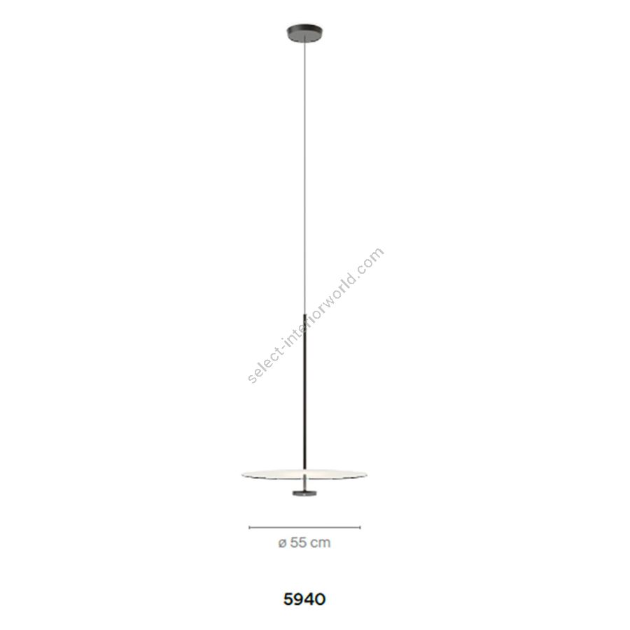 Vibia Flat 5940 Pendelleuchte ø 55 cm online kaufen